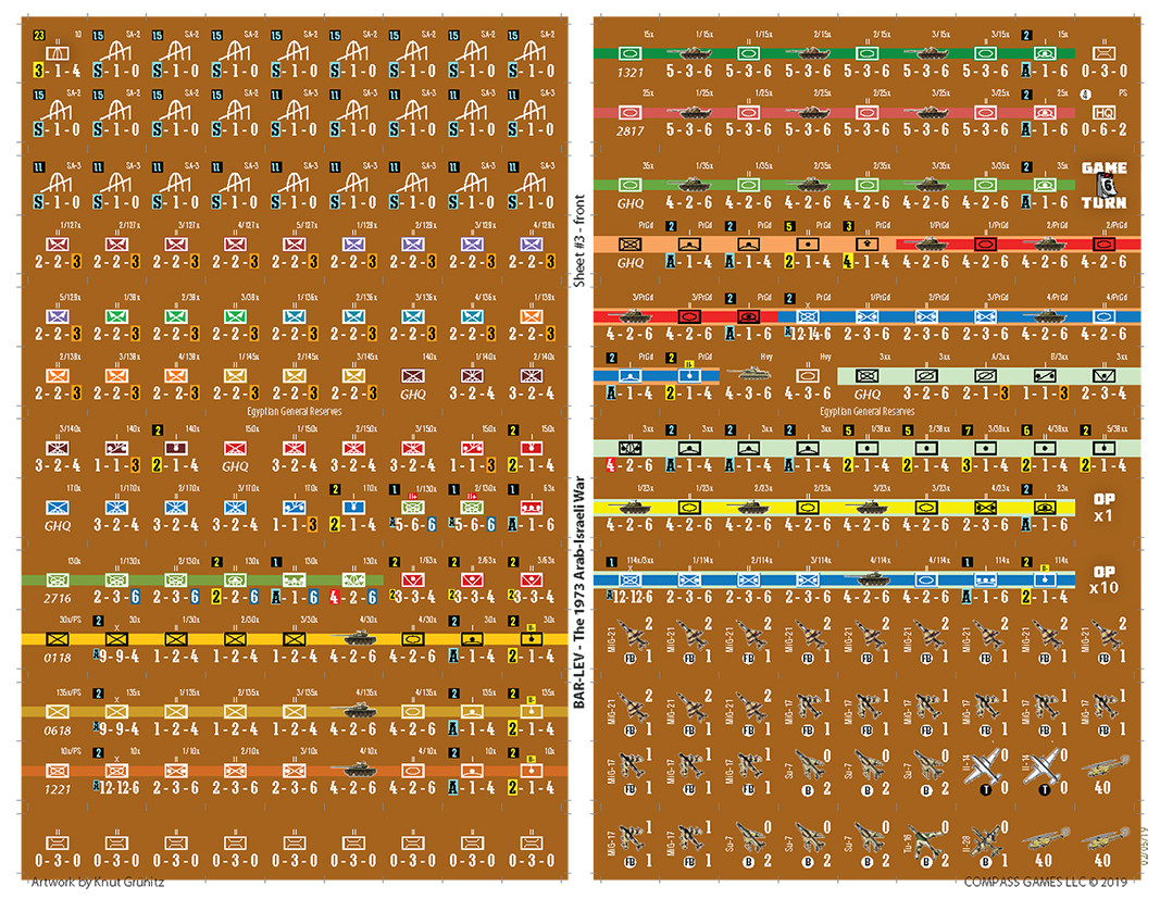 Bar-Lev: The 1973 Arab-Israeli War, Deluxe Edition – Compass Games