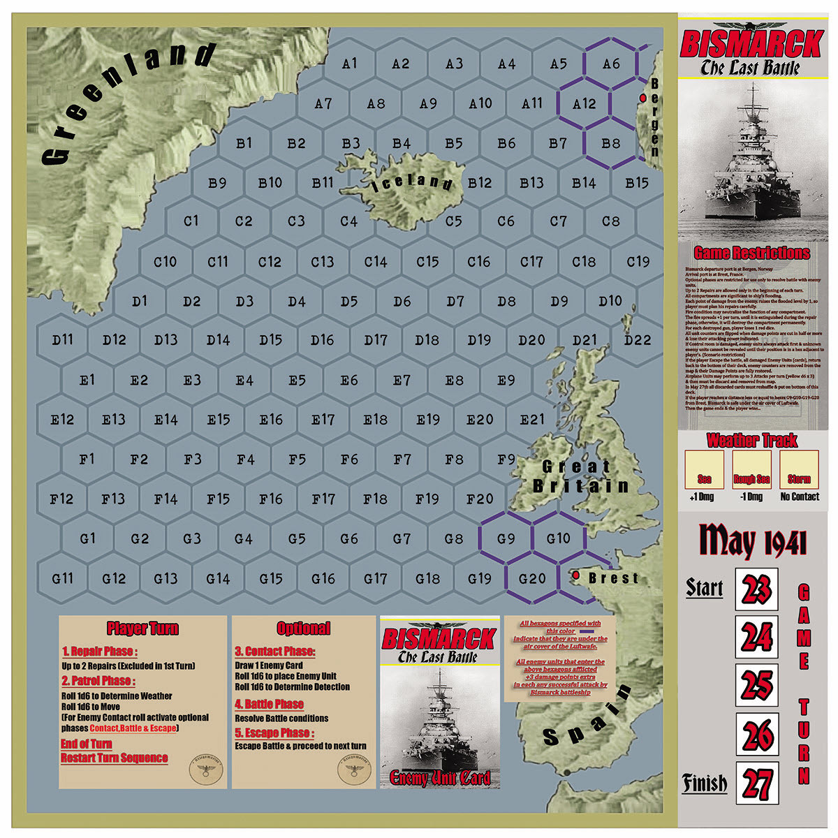 Bismarck: The Last Battle – Compass Games