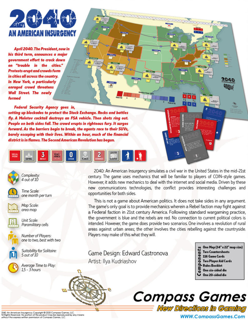 2040: An American Insurgency – Compass Games