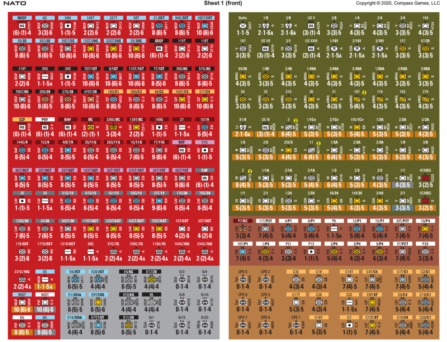 NATO, Designer Signature Edition – Compass Games