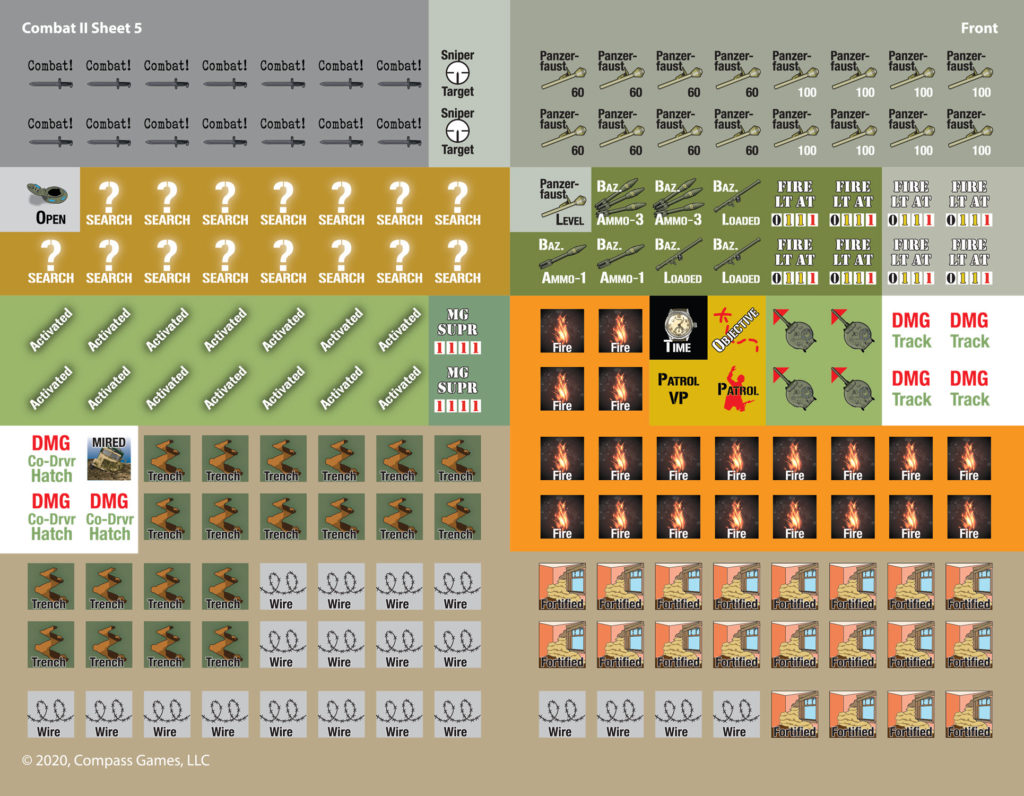 Combat! 2: From D-Day to V-E Day Campaign Expansion – Compass Games