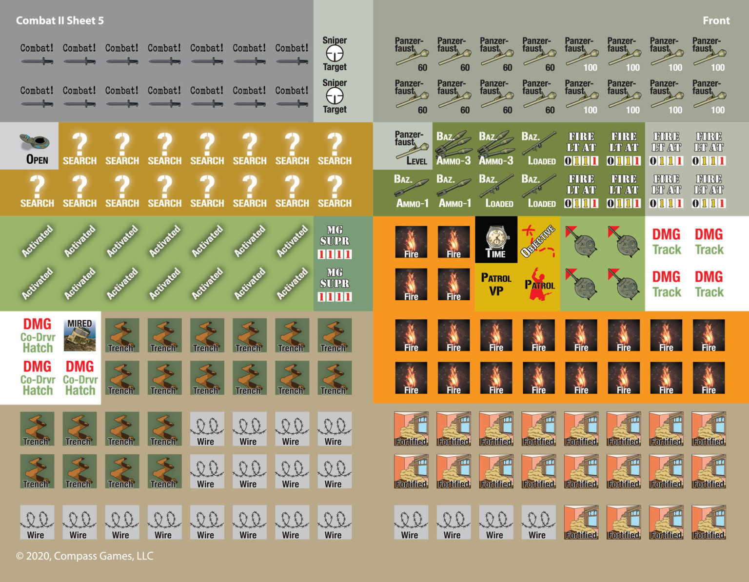 Combat! 2: From D-Day to V-E Day Campaign Expansion – Compass Games