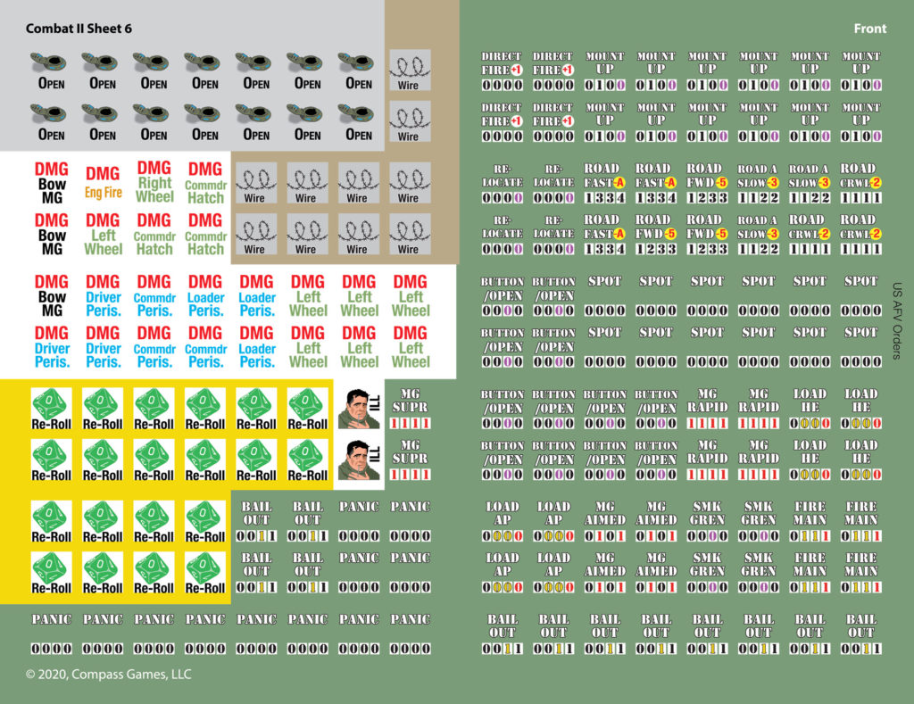 Combat! 2: From D-Day to V-E Day Campaign Expansion – Compass Games