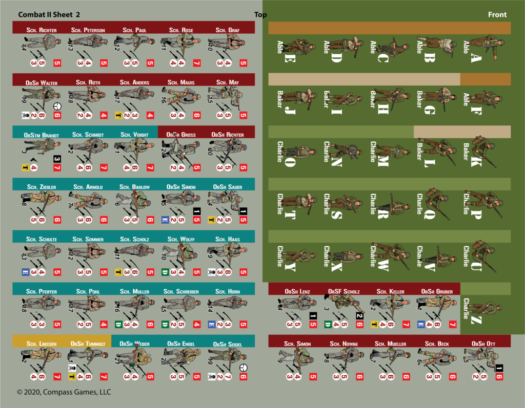 Combat! 2: From D-Day to V-E Day Campaign Expansion – Compass Games