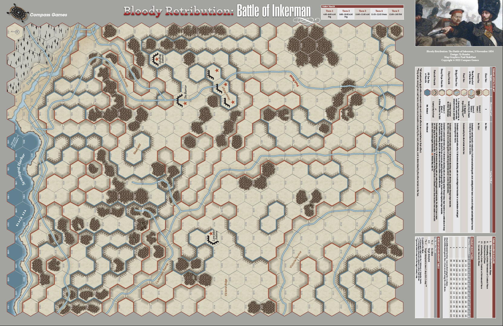 Issue 100: Magazine & Game (Bloody Retributions, Inkerman) – Compass Games