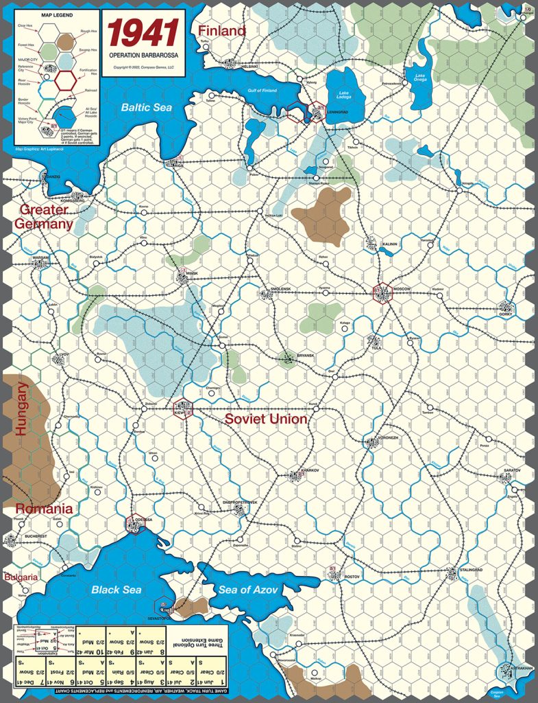 WWII Campaigns: 1940, 1941, and 1942 (Pay Later) – Compass Games