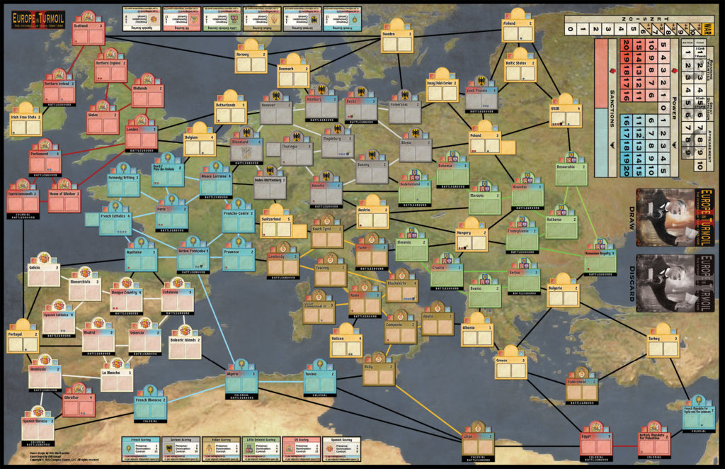 Europe in Turmoil II: The Interbellum Years – Compass Games