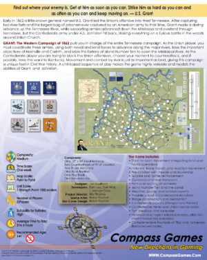 GRANT: The Western Campaign of 1862 – Compass Games