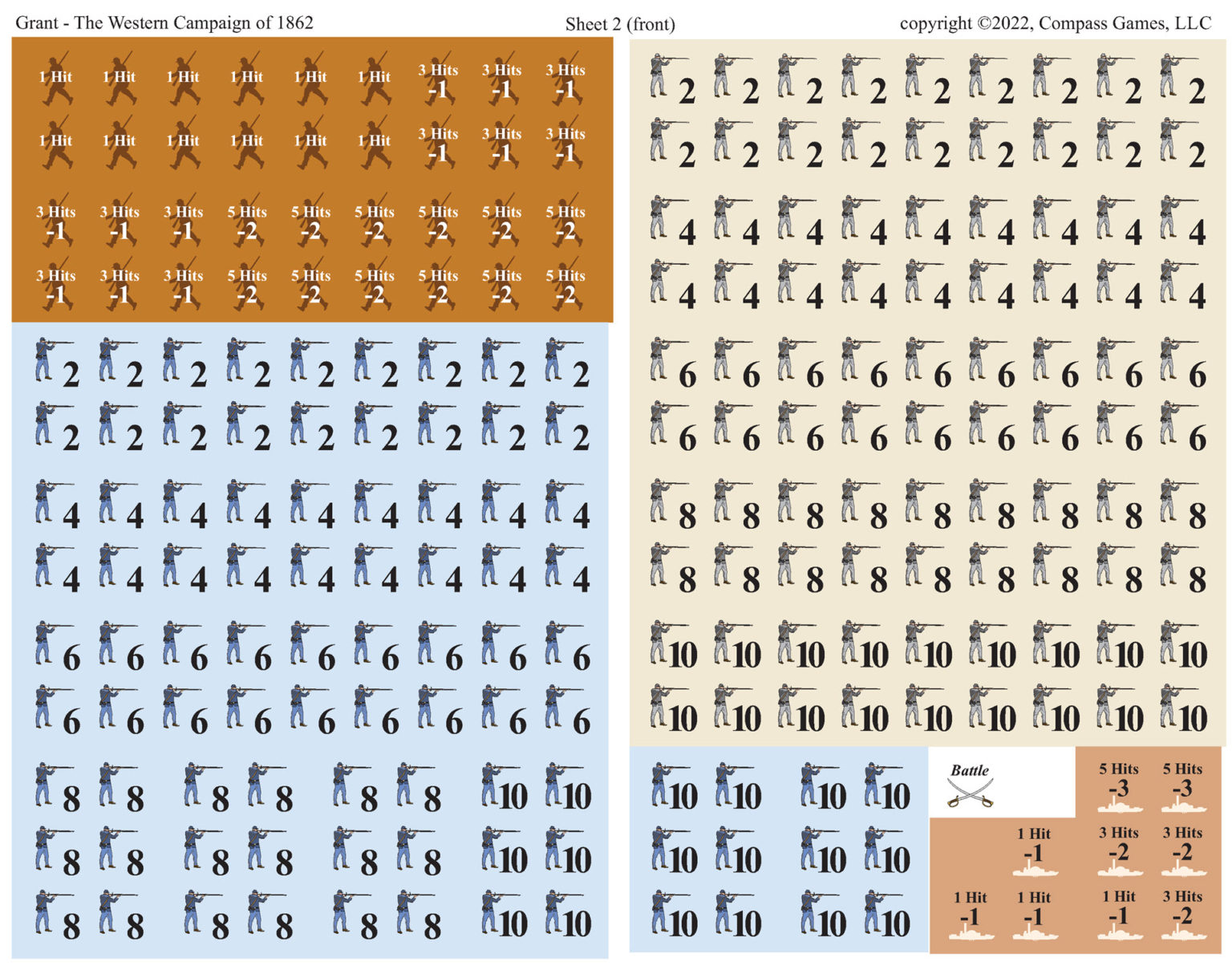 GRANT: The Western Campaign of 1862 (Pay Later) – Compass Games