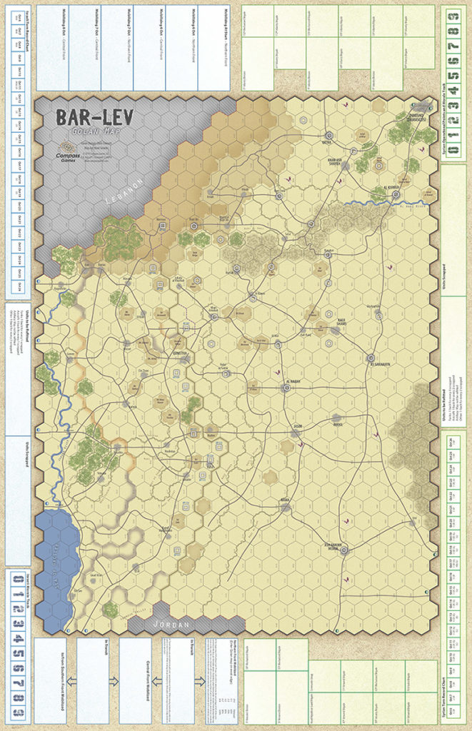 Bar-Lev: The 1973 Arab-Israeli War, Deluxe Edition – Compass Games