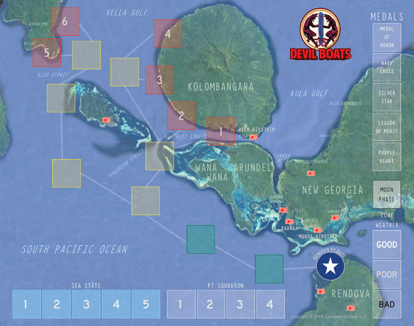 Devil Boats: PT Boats in the Solomons – Compass Games