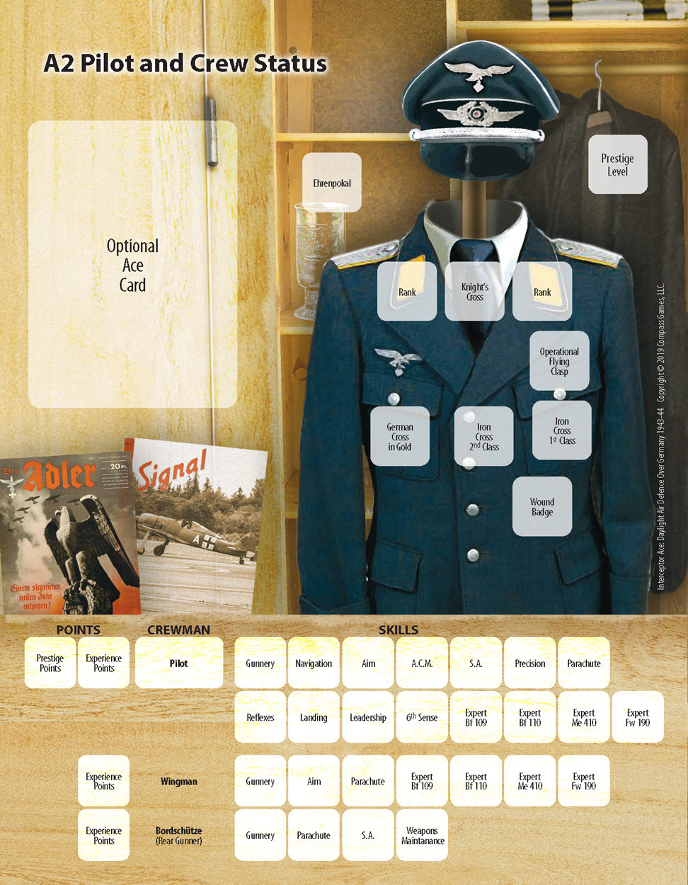 Interceptor Ace: Daylight Air Defense Over Germany, 1943-44 – Compass Games