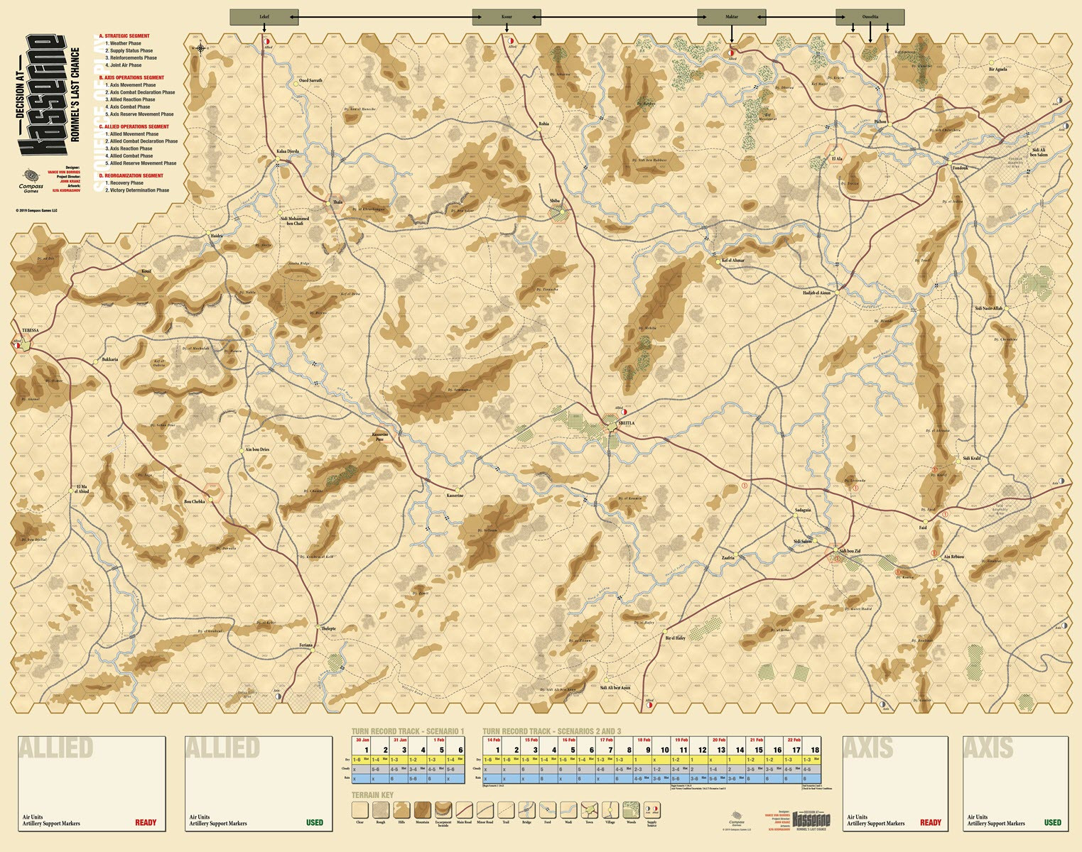 Decision at Kasserine: Rommel’s Last Chance, Designer Signature Edition ...