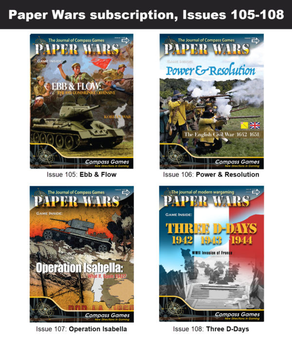 Paper Wars Subscriptions – Compass Games