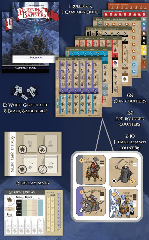 Burning Banners: Rage of the Witch Queen – Compass Games