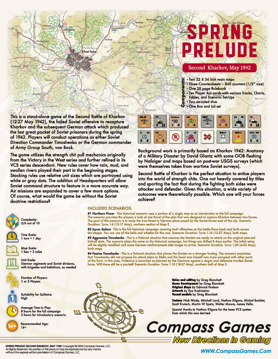 Spring Prelude – Compass Games