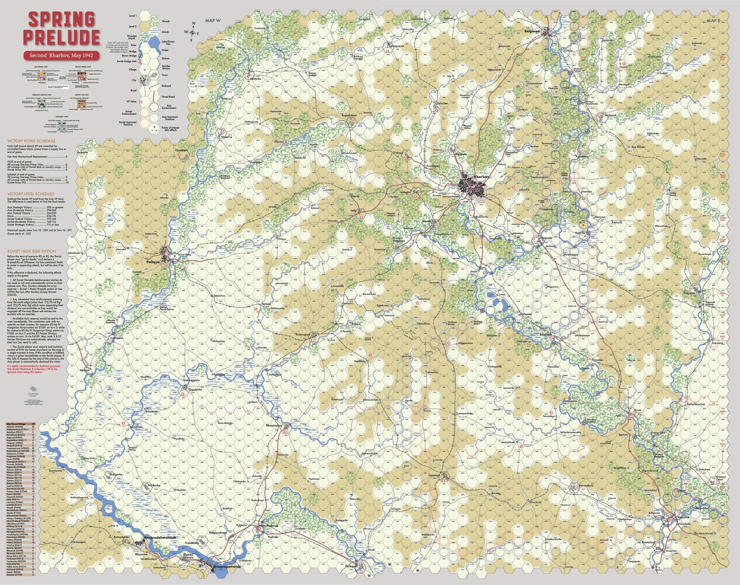Spring Prelude – Compass Games