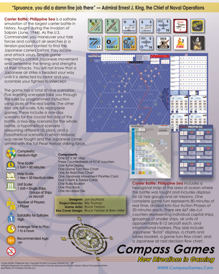 Carrier Battle: Philippine Sea – Compass Games