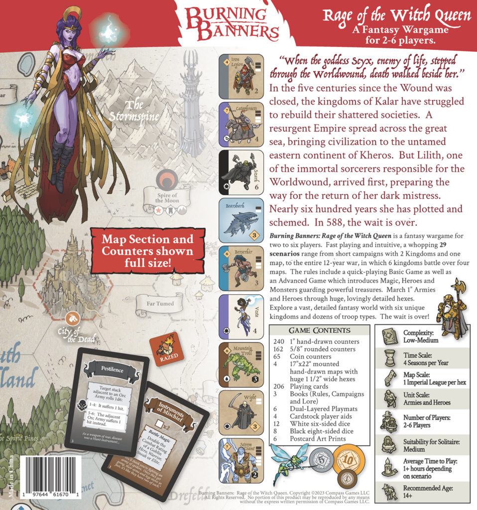 Burning Banners: Rage of the Witch Queen – Compass Games
