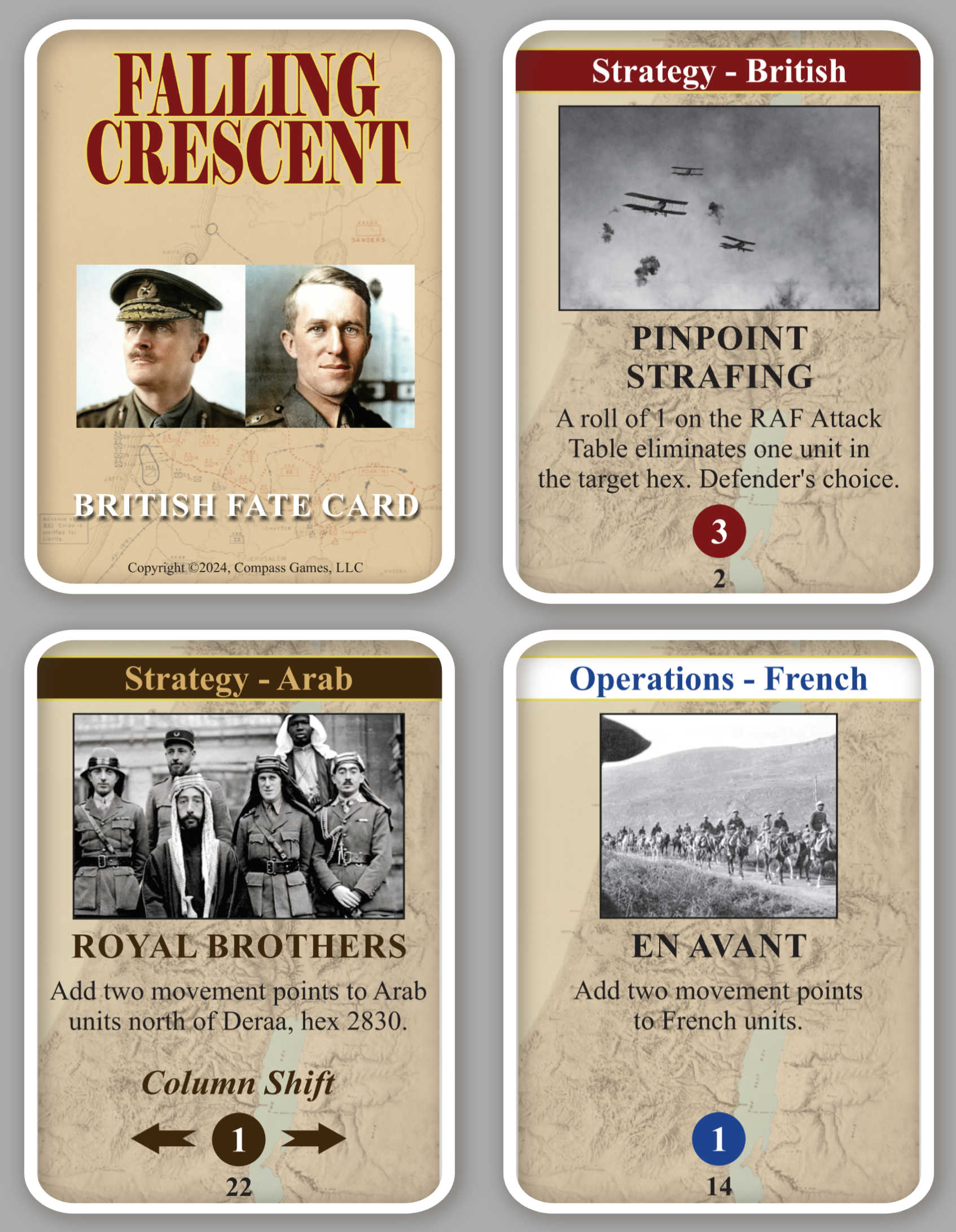 Falling Crescent (Pay Later) – Compass Games