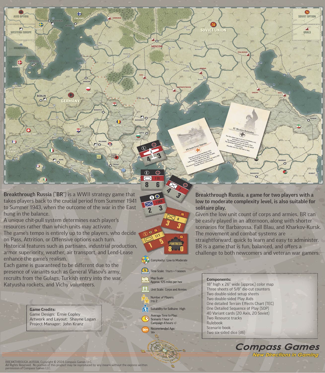 Breakthrough Russia (Pay Later) – Compass Games