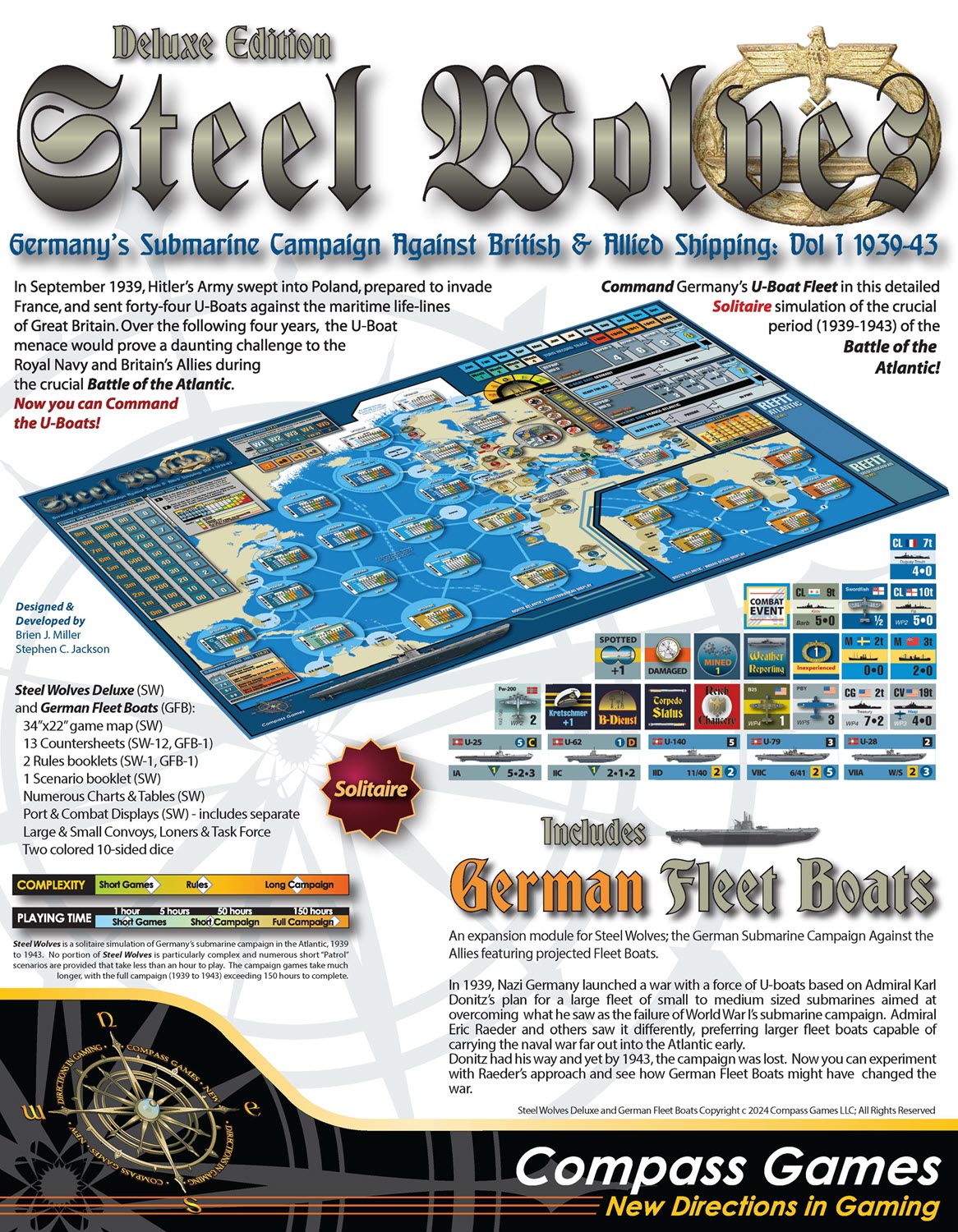 Steel Wolves and German Fleet Boats, Deluxe Edition (Pay Later ...