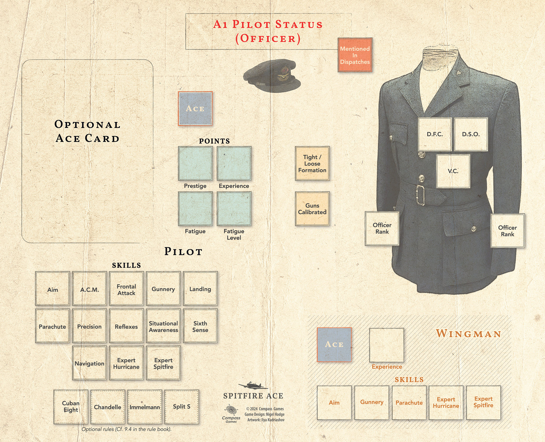 Spitfire Ace: Air Defense over Britain, 1940 (Pay Later) – Compass Games