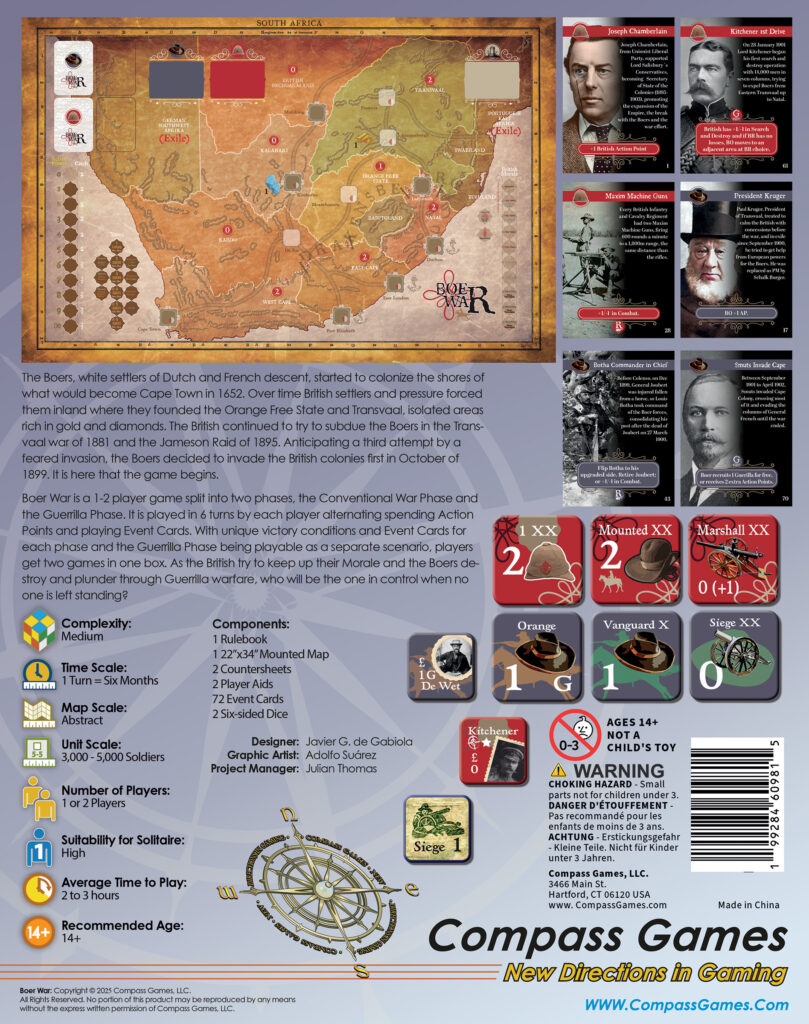 Boer War (Pay Later) – Compass Games