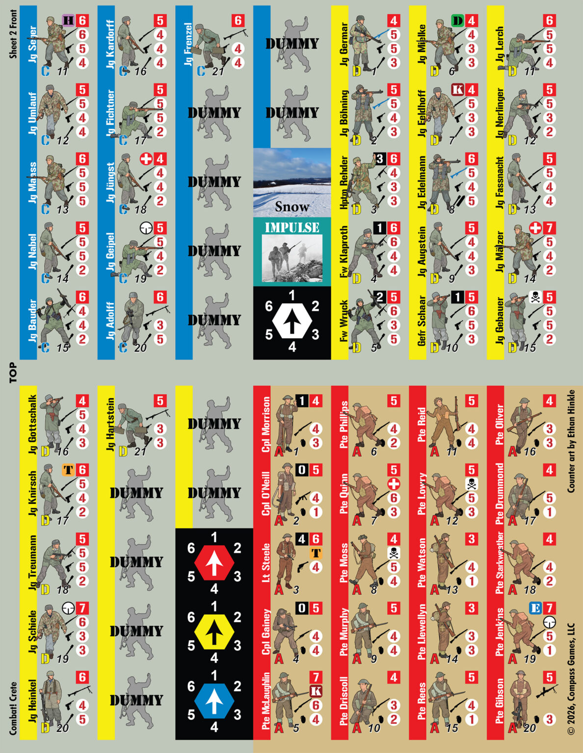Combat! Crete (Pay Later) – Compass Games