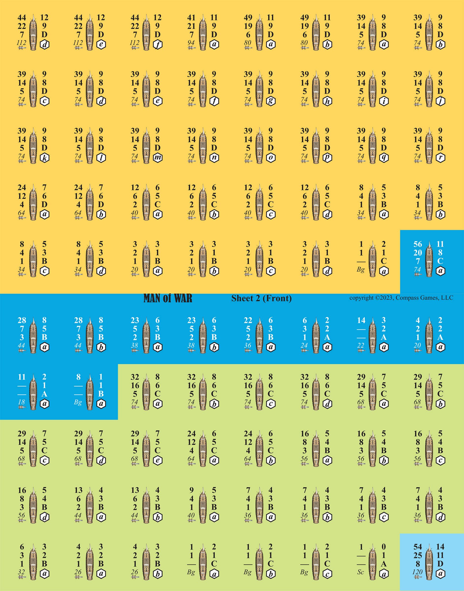 Man of War (Pay Later) – Compass Games